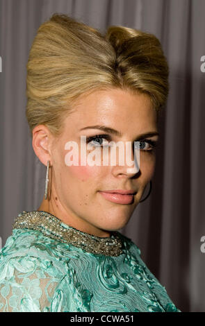 Actress Busy Philipps poses backstage at the TNT and TBS Network 2014 ...