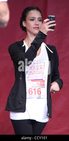 Actress JESSICA ALBA attends the 13th Annual EIF Revlon Run/ Walk For ...