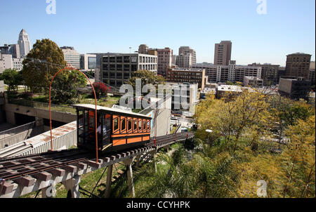 Known as the world's shortest railway, the Angels Flight Railway takes ...