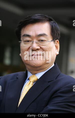 Cho Yang-ho, the chairman of Korean Air Lines Co., arrives to take the ...