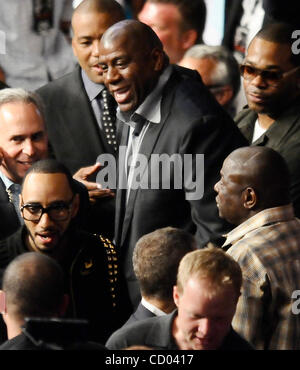 Earvin "Magic" Johnson attends as the Grand Marshal at the 137th Rose ...