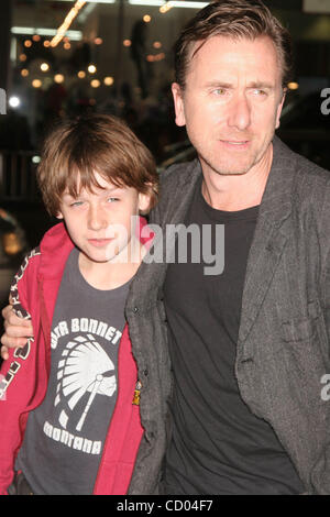 Tim Roth and son 10,000 BC Premiere at the Chinese Theatre In Los ...