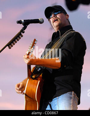 Musician John Rich Big Rich performing 2008 Stagecoach Country Music ...