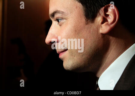 Apr 12, 2010 - New York, New York, U.S. - JIMMY FALLON arrives at The ...