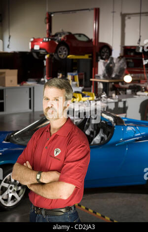 Mar 07, 2008 - San Carlos, California, USA - Tesla Motors CEO, MARTIN ...