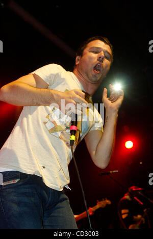 Say Anything performing at The Nokia Theater Times Square on March 29 ...