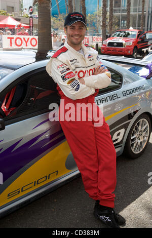 Actor Daniel Goddard at the 2008 Toyota Pro/Celebrity Race Press Day ...