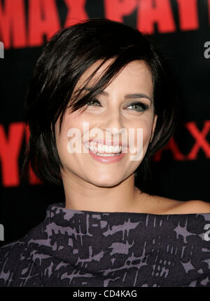 Nelly Furtado arriving at the Max Payne premiere, at Grauman's Chinese ...