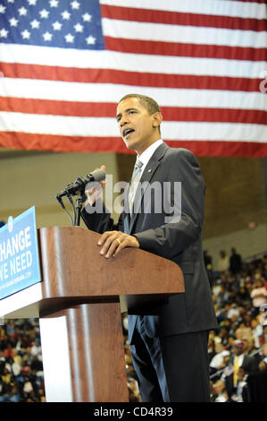 Oct 19, 2008 - Fayetteville, North Carolina; USA - Democratic ...