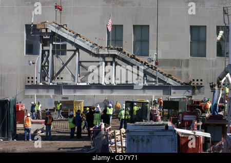 The historic Vesey Street Stair Remnant, known as the Survivors ...