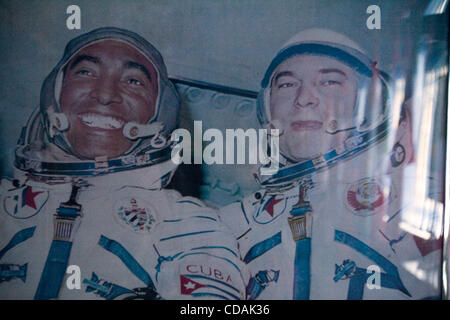 Arnaldo Tamayo Mendez, first Cuban astronaut, at the Hotel Nacional ...