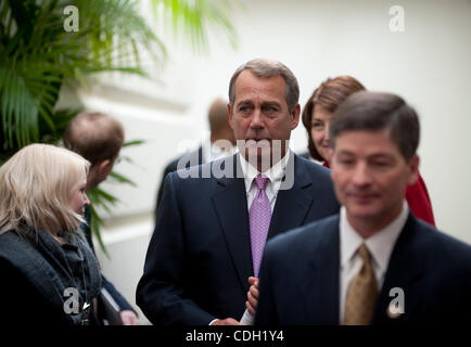 Former House Speaker John Boehner arrives with his wife Debbie for ...