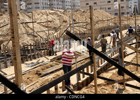 A general view of Gaza City during a sandstorm on March 6, 2022. (Photo ...