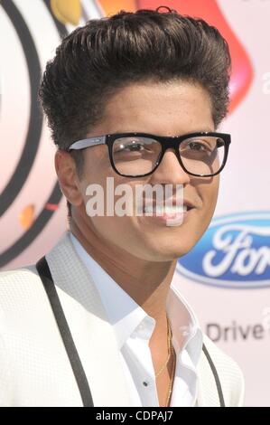 LOS ANGELES - JUN 26: Bruno Mars arriving at the 11th Annual BET Awards ...