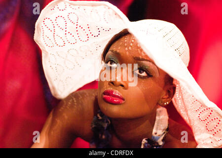 July 07, 2011 - Dakar, Senegal - Model on the catwalk wearing the ...