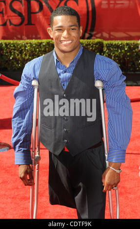 Anthony Robles on the red carpet of ESPN's 2011 ESPY awards at the ...