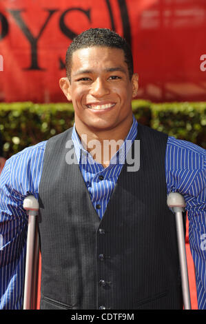Anthony Robles on the red carpet of ESPN's 2011 ESPY awards at the ...