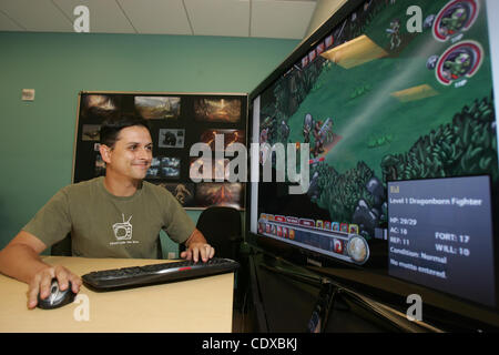 Ed Del Castillo, co-founder and president of Liquid Entertainment, a ...