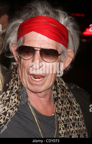 Keith Richards at 'The Rum Diary' premiere at the Museum of Modern Art ...