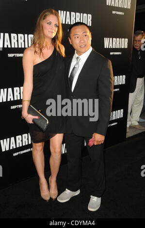 Fernando Chien at the World Premiere of Warrior held at ArcLight ...