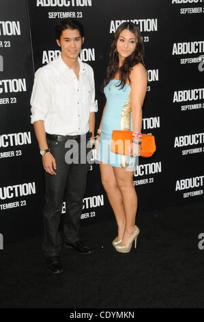 Booboo Stewart and Fivel Stewart attending the premiere of "Underworld ...