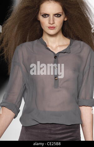 Model - Catwalk - Marcel Ostertag fashion show at Mercedes Benz Fashion ...