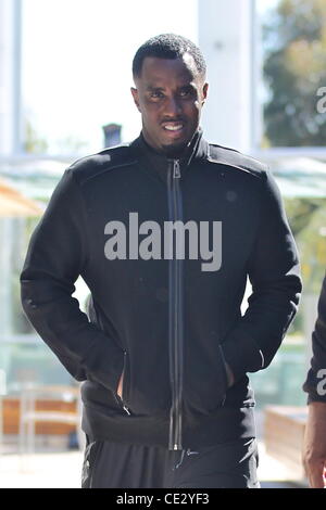 P Diddy aka Sean Combs seen leaving the gym after a workout. Los ...