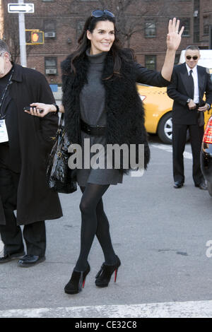 Angie Harmon Mercedes-Benz IMG New York Fashion Week Fall 2011 ...