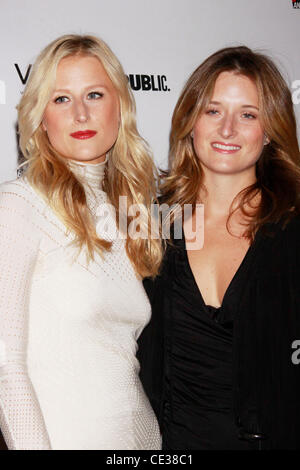 Mamie Gummer and Grace Gummer ( Meryl Streep's daughters) Opening night ...