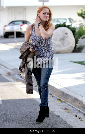 Leven Rambin recently engaged actress picks up eco-friendly reused ...