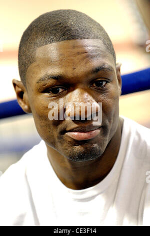 Troy Ross Rumble at Rama XIII media call at HUF Gym before the ...