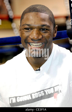 Troy Ross Rumble at Rama XIII media call at HUF Gym before the ...