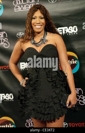 Chanita Foster Soul Train Awards held at the Cobb Energy Performing ...