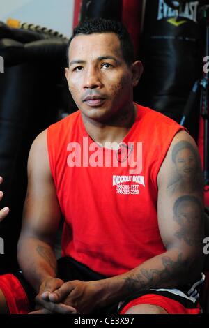 Ricardo Mayorga aka 'El Matador' with his wife Zoyla Mayorga and ...