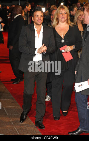 Peter Andre, with manager Claire Powell and model Michelle Clack and ...