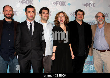 Dan Mintz , Eugene Mirman , John Robert and Kristen Schaal arrive at ...