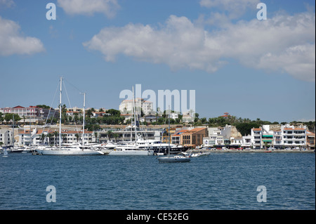 Mao Mahon Harbour Menorca Spain one of the largest natural harbours ...