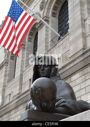 Boston Public Library muse statue Stock Photo - Alamy