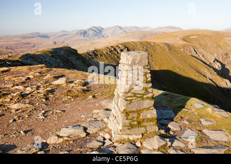 The summit of Coniston Old Man in the Lake District, UK Stock Photo - Alamy