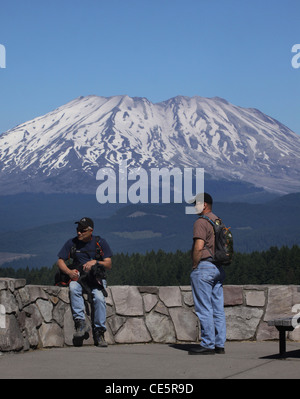 Mount St Helens National Volcano Monument Stock Photo - Alamy