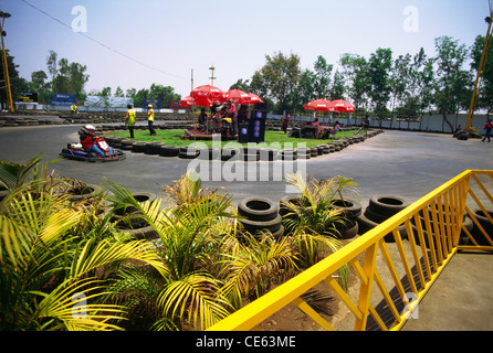 First go Kart racing, Pune, Maharashtra, India, Asia Stock Photo - Alamy