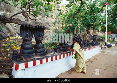 Statue of Snake God, India Stock Photo: 26091123 - Alamy