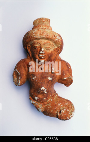 Buddha modelling figure, Muttam 5th century ad, Tamil Nadu, India, Asia ...