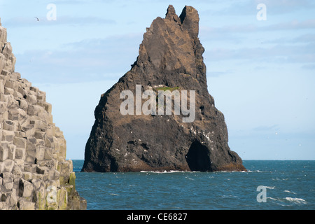 beach of the pipe organ at Vik in Iceland Stock Photo - Alamy