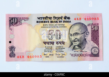 Indian 50 rupee paper currency new note front and back side design ...