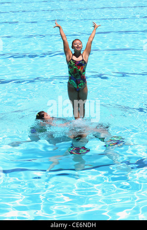 Swimmers Performing, Agility Stock Photo - Alamy
