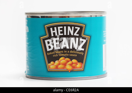 Heinz Baked Beans Tin Stock Photo: 43175706 - Alamy