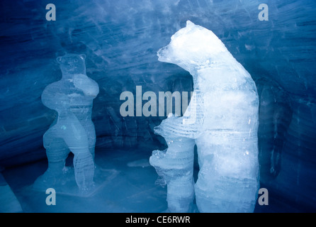 Ice cave museum ; Ice Palace ; Jungfraujoch ; Bernese Alps ...