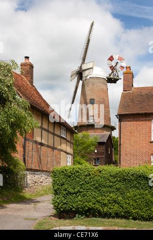 England Buckinghamshire, Quainton windmill Stock Photo - Alamy