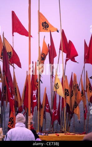 Prayer flags, baba mandir, gangtok, Sikkim, india Stock Photo - Alamy